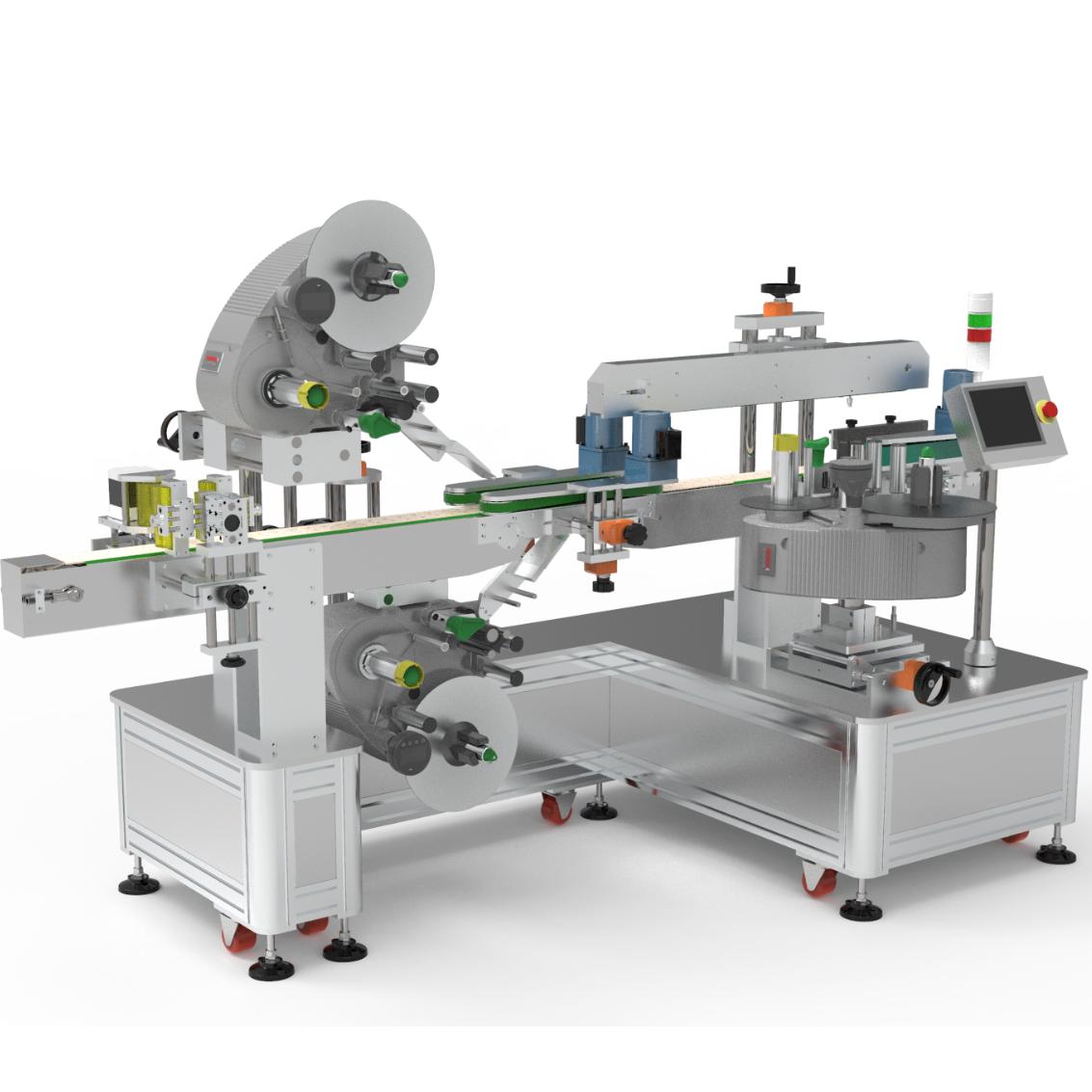 Top & Bottom & Side Labeling